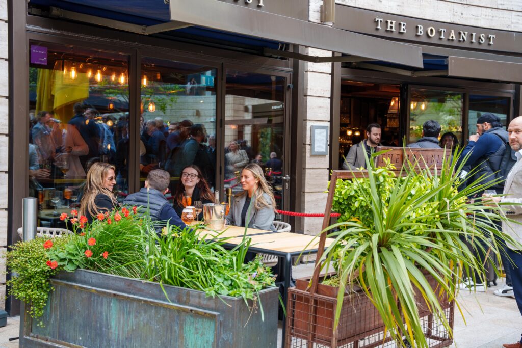 The Botanist, Broadgate Circle | Bar & Restaurant | ETM Collection